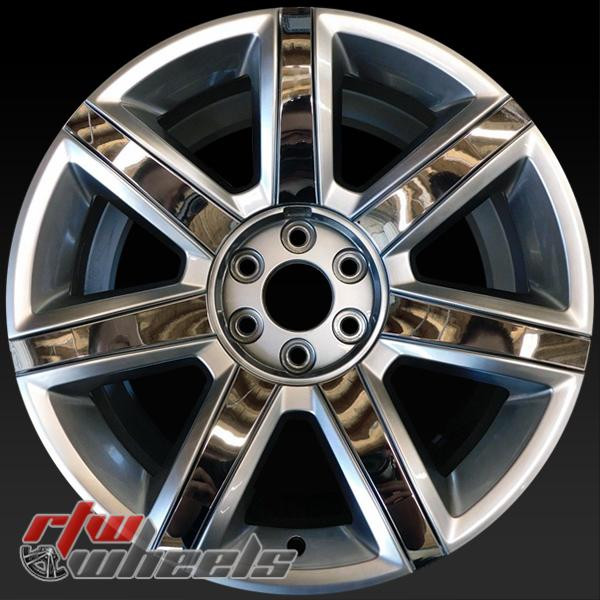 22" Cadillac Escalade oem wheels 2015-2017 Silver alloy factory rims