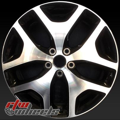 19" Kia Sportage oem wheels sale 2017 Machined Black stock rims