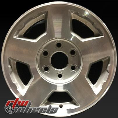 17" Chevy wheels for sale 2001-2006 Machined rims