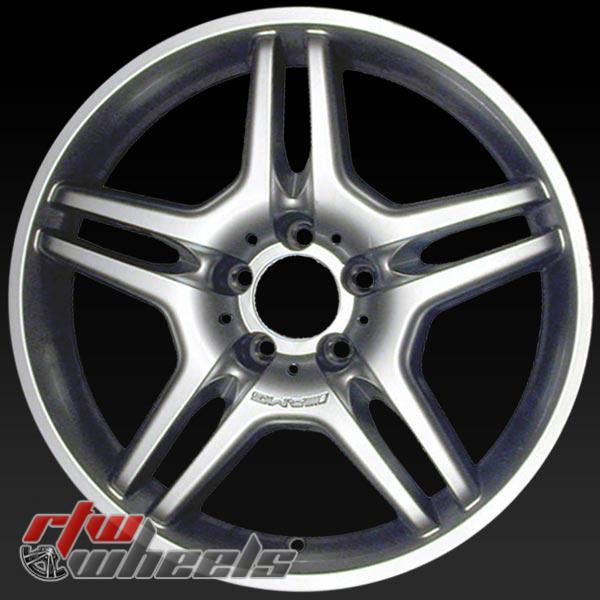 18" Mercedes SL500 oem wheels for sale 2004-2006 Hypersilver stock rims