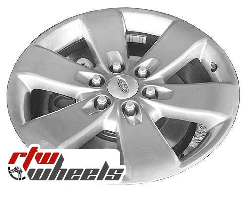 Ford F150 wheels 2010-2013. 20" Hypersilver rims