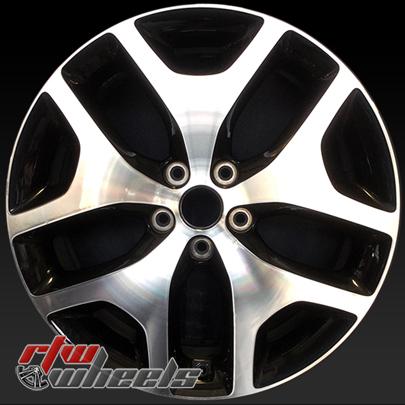 19" Kia Sportage oem wheels sale 2017 Machined Black stock rims