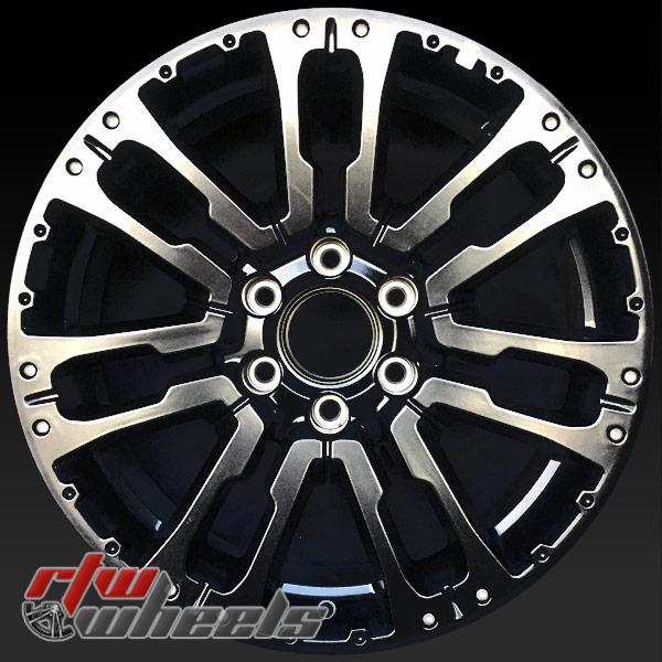 20" Nissan Titan oem wheels for sale 2017-2018 Black rims