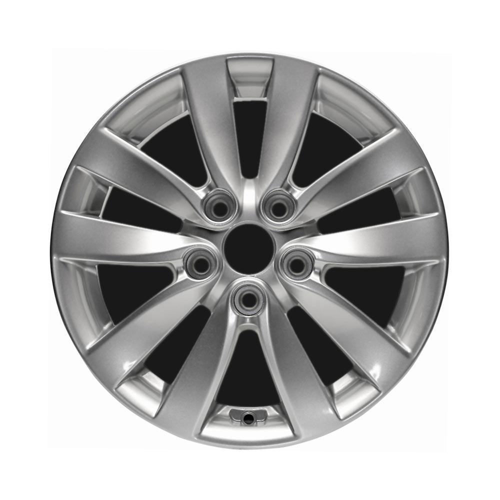 16" OEM wheel replacement fits Kia Forte Silver rims