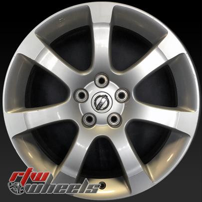 18" Nissan Maxima oem wheels for sale 2007-2008 Factory Silver rims