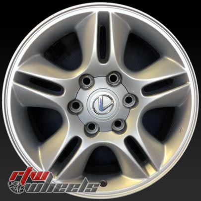 17" Lexus GX470 oem wheels for sale 2003-2009 Silver rims