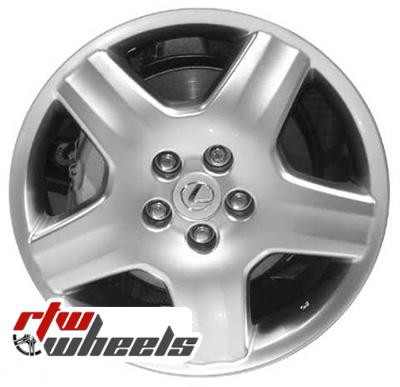 Lexus LS430 oem wheels 2004-2006 HyperSilver rims