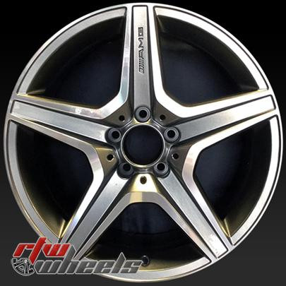 18" Mercedes C63 wheels for sale 2009-2015 Machined rims