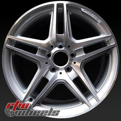 18" Mercedes E550 wheels for sale 2011 Front Machined stock rims