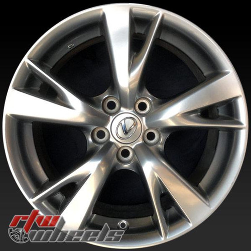 18" Lexus IS250 oem wheels for sale 2009-2010 Hypersilver rims