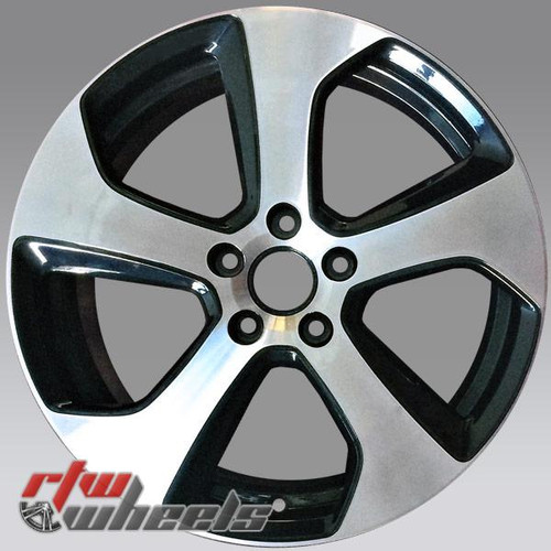 18" Volkswagen VW Golf oem wheels for sale 2014-2018 Machined rims