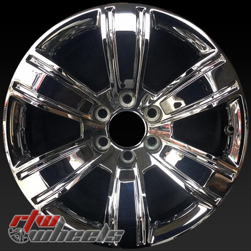 20" GMC Sierra 1500 oem wheels for sale 2016-2018 Chrome rims