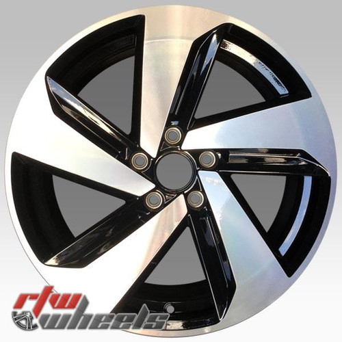 18" Volkswagen VW Golf GTI oem wheels for sale 19-20 Machined rims