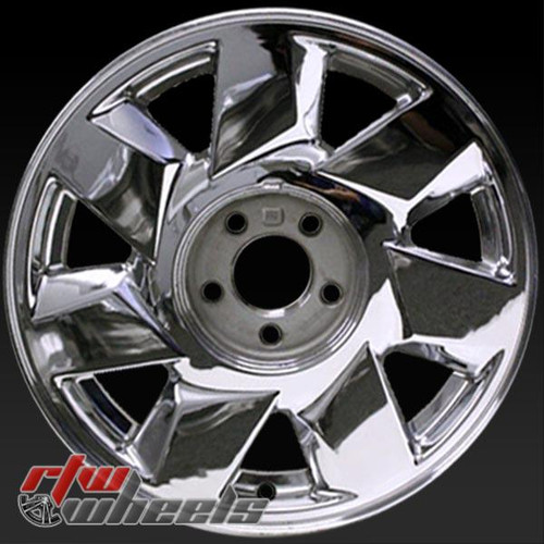 17" Cadillac Deville oem wheels for sale 2000-2002 Chrome rims