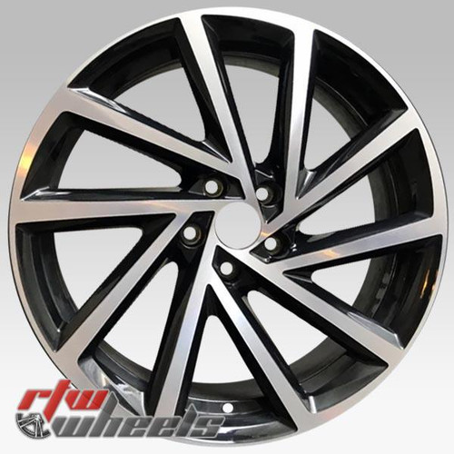 19" Volkswagen VW Golf oem wheels for sale 2019 Machined rims