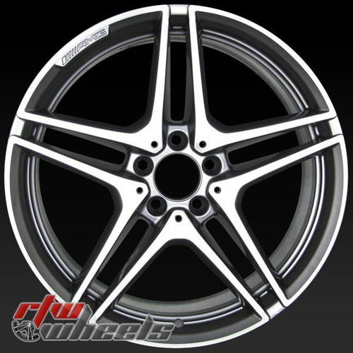19" Mercedes C63 oem wheels for sale 2015-2019 AMG Machined rims