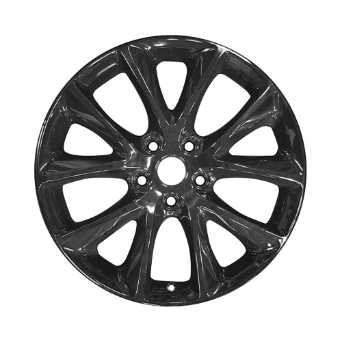 20" OEM wheel replacement fits Dodge Durango Black rims