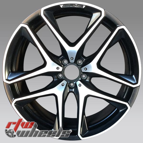 21" Mercedes GLE-Class 2020-2022 FRONT CNC Gray rims 1674014200 - rtwwheels