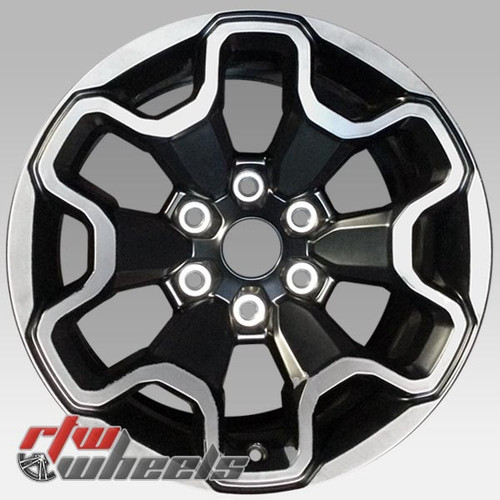 Ram TRX 1500 oem wheels 18" Machined Black rims