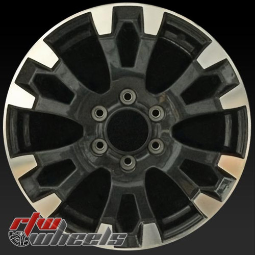 18" Nissan Titan oem wheels for sale CNC Black rims