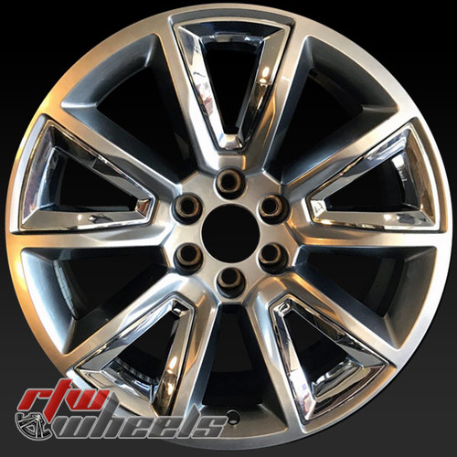 22" Chevy Suburban factory wheel Silver rim 22905550