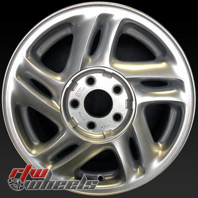 15" Ford Thunderbird wheels for sale 1996-1997 Silver rims