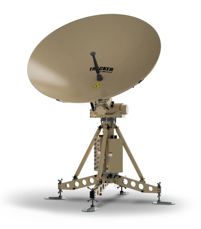Cobham TRACKER1500TT Tactical Tracker 1.5m X/Y antenna