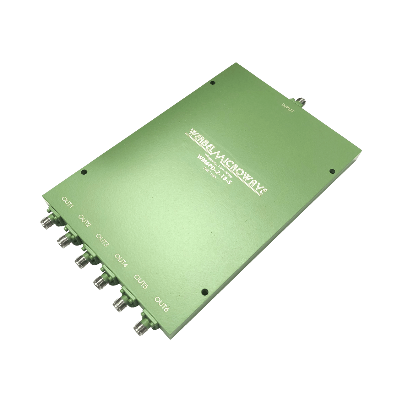 WERBEL MICROWAVE D-4182 Wideband Power Divider 4-way SMA Female 2 to 18 GHz
