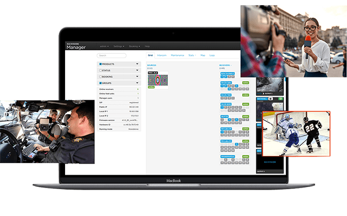 Dejero Control Cloud-Based Management System