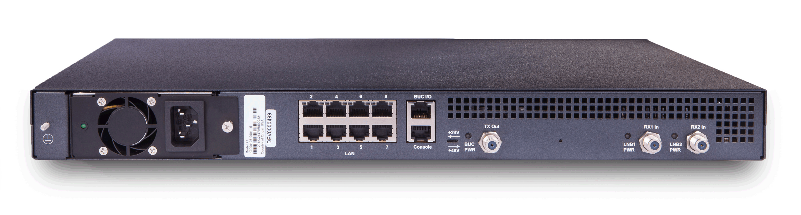 IQ 200 Rackmount Satellite Modem