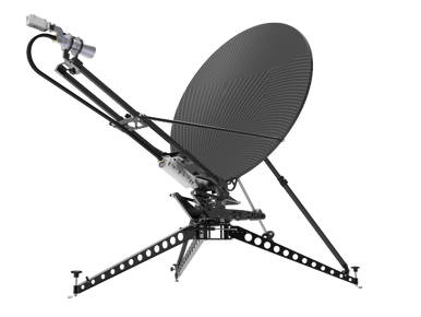 Requtech PICO75 75cm X, Ku, and Ka-band flyaway manpack terminal