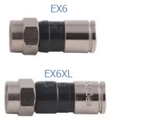 PPC Belden EX6XL EX Series Universal Compression Connector, series 6 ...