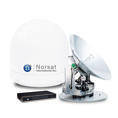 Norsat COM061KU-KTA MarineLink 0.61 m Ku-Band Maritime Antenna - Marvil ...