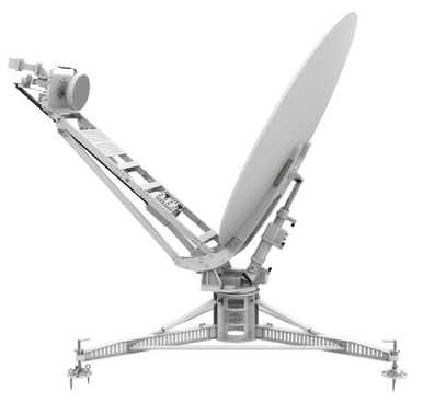 Norsat WFM-100043 3.0m X/Ku Dual-Band Manual Flyaway Antenna - Offset ...