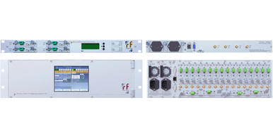 RF-Design FiberLinkplus N+2 redundant N+1 & N+2 redundant RF-over-Fiber