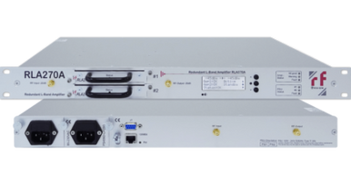 RF-Design RLA270A 1+1 redundant L-Band Line Amplifier (0 to 26dB gain)