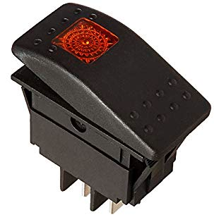 Red Rocker Switch - 4x4TruckLEDs.com