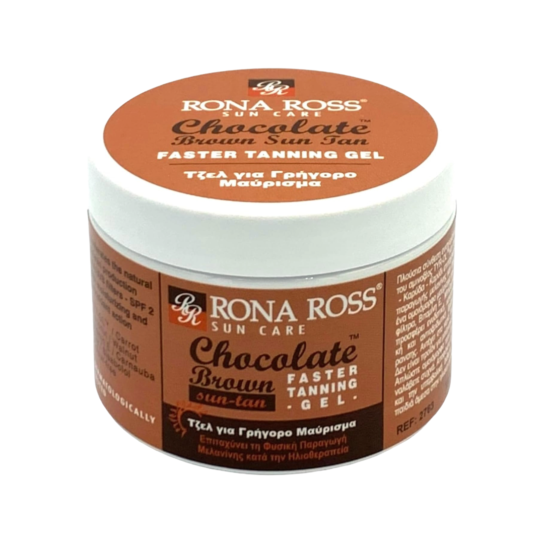 Rona Ross Chocolate Fast Tanning Gel SPF2 (150ml) | Rona Ross Skin care