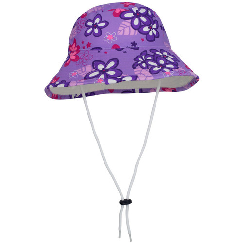 Girls Tuga Violet UV Bucket Hat | Beach Bucket Hats