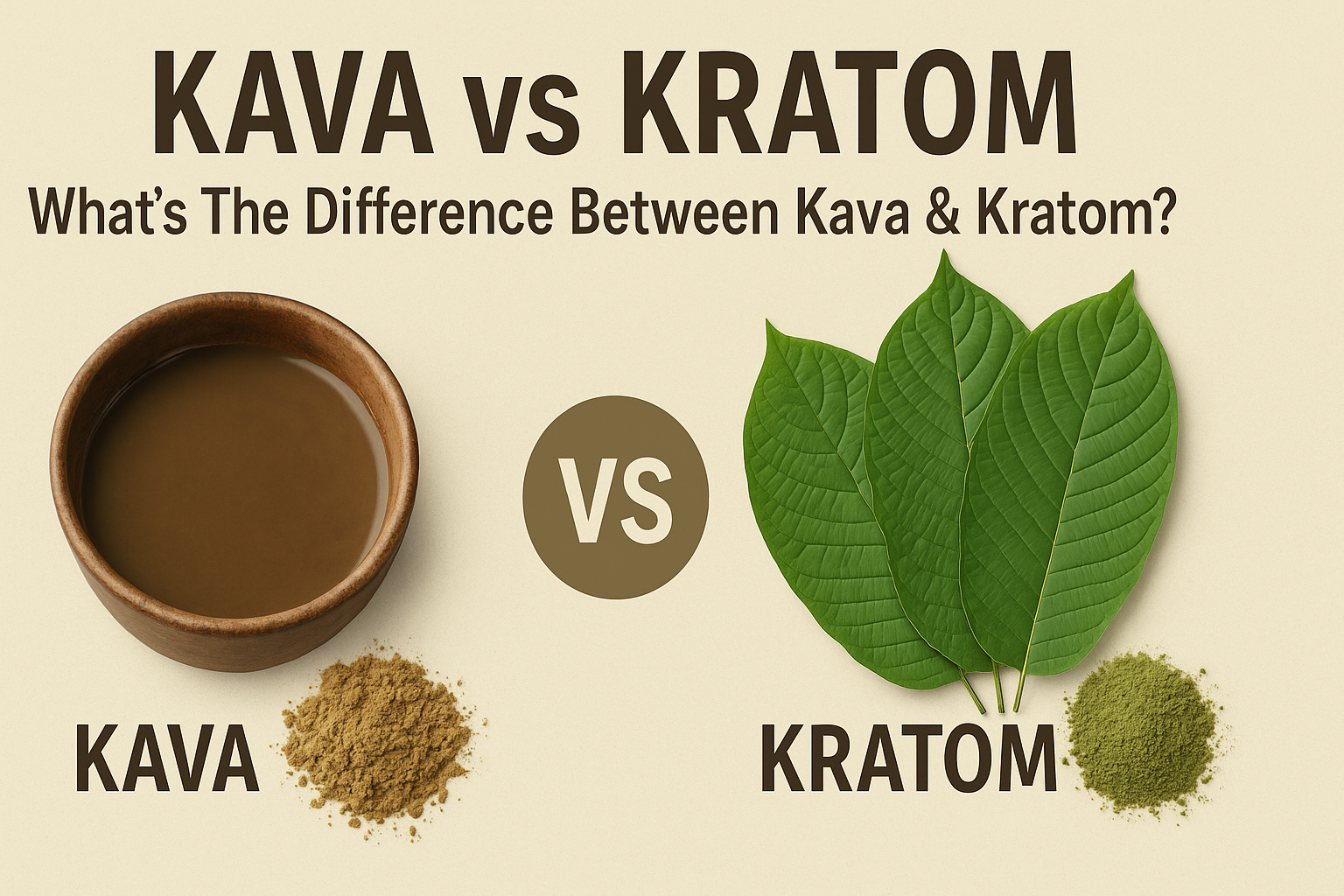 Kava vs Kratom: What's The Difference Between Kava & Kratom? - White Rabbit Energy