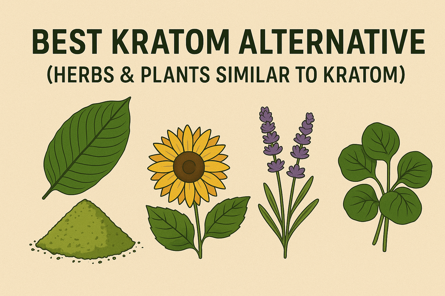 Best Kratom Alternative: 17 Herbs & Plants Similar to Kratom - White ...