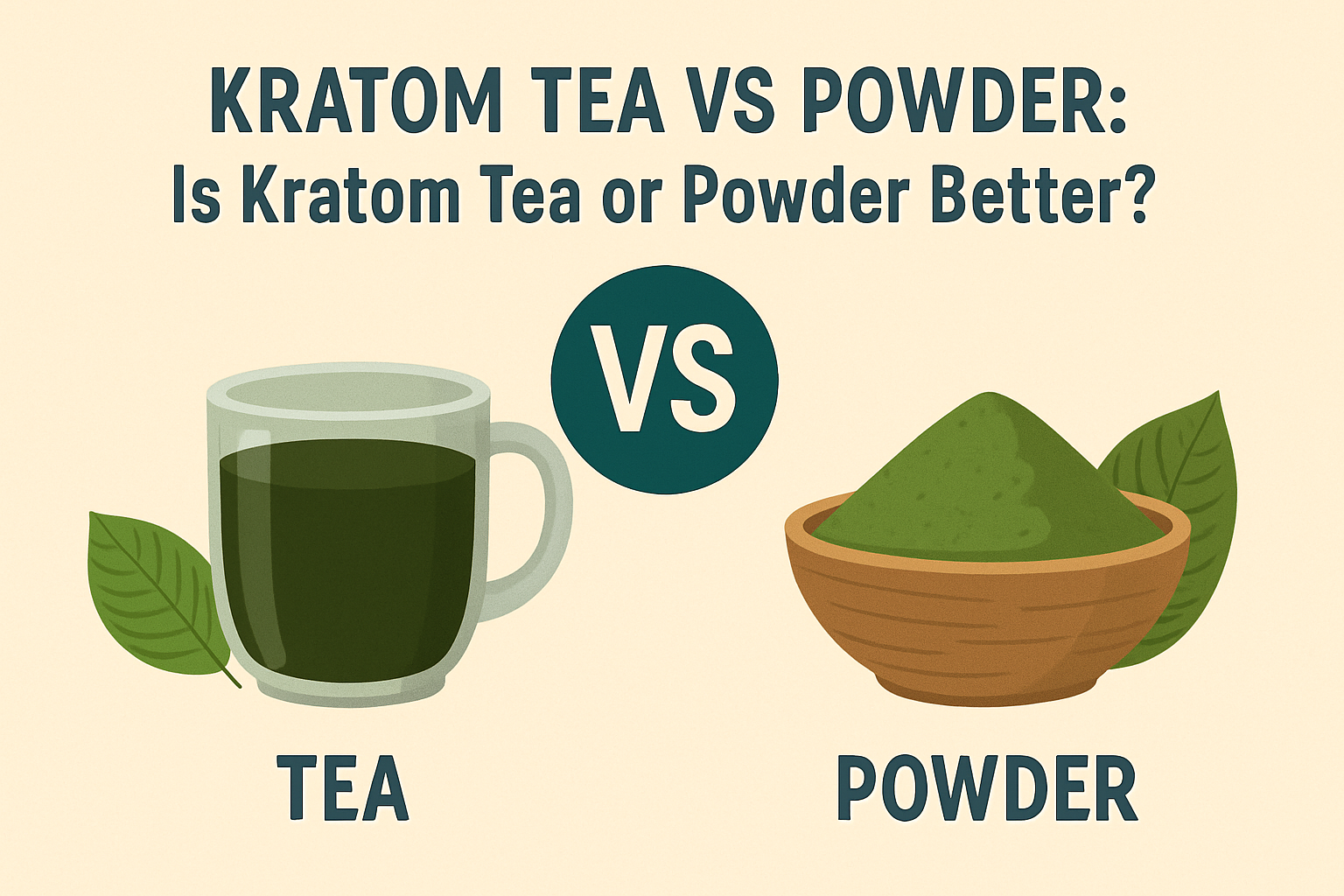 Kratom Tea vs Powder: Is Kratom Tea or Powder Better? - White Rabbit Energy