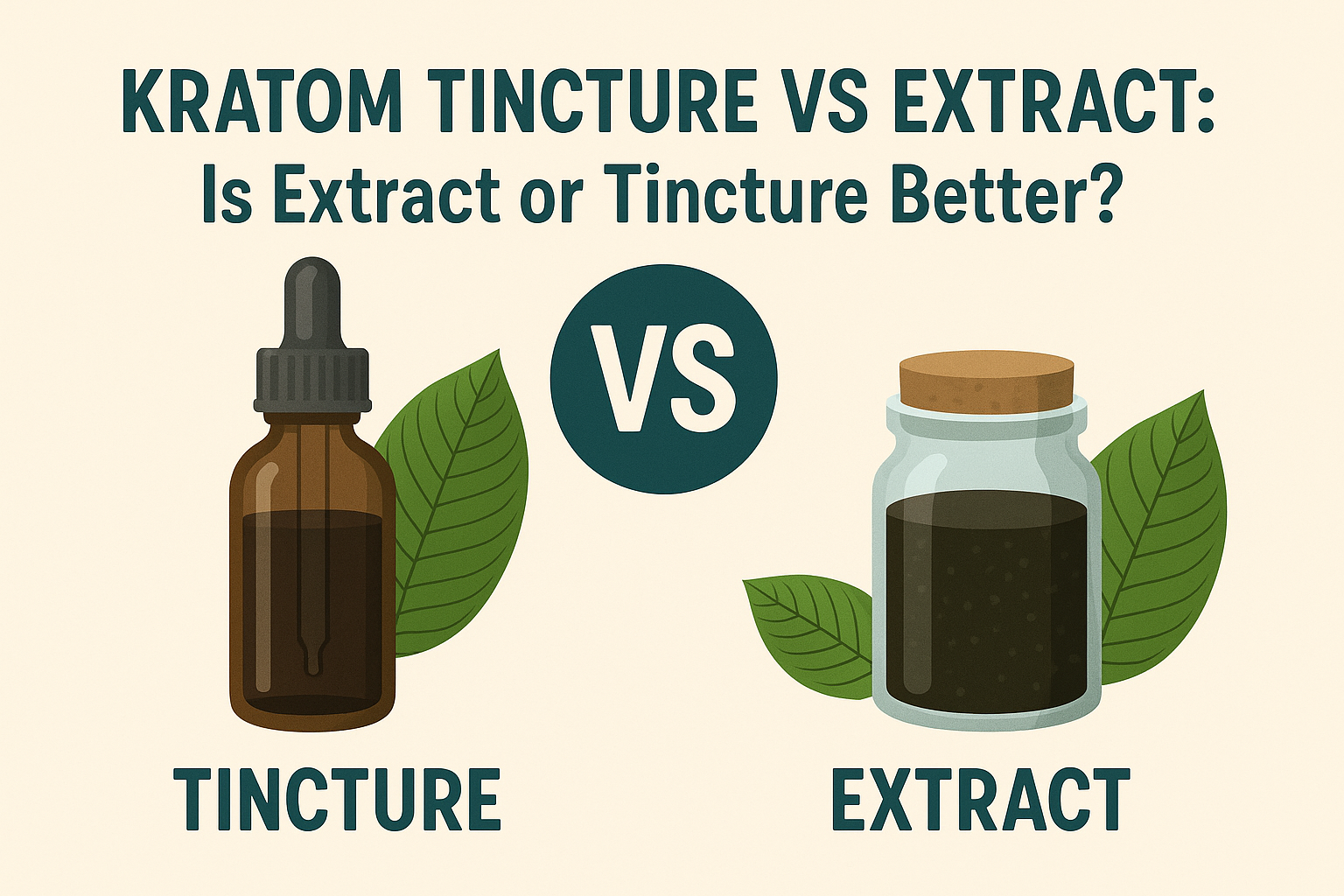 Kratom Tincture vs Extract: Is Extract or Tincture Better? - White ...