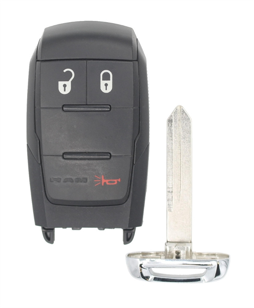 Dodge Ram 68538047 AB Factory OEM Key Fob Keyless Entry Remote Alarm ...