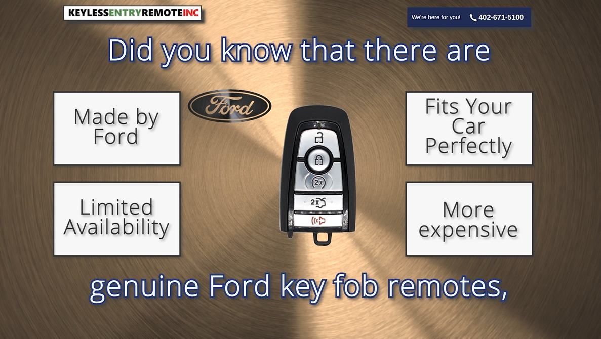 Should You Buy A Ford Key Fob Online? OEM Vs Aftermarket Ford Parts ...