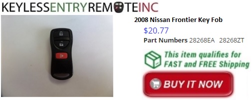 2008 Nissan Frontier Key Fob Remote Programming Instructions - Keyless ...