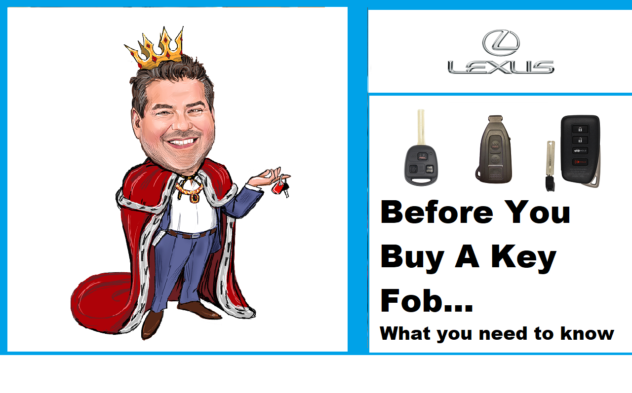 Replacing Your Lexus Key Fob - DIY - Buy OEM vs Aftermarket - Keyless ...