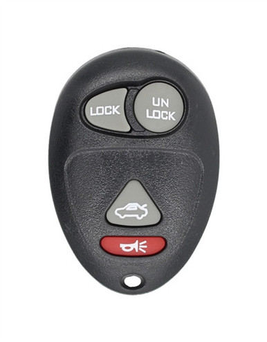 Pontiac Aztek OEM 4 Button Key Fob with Trunk Button