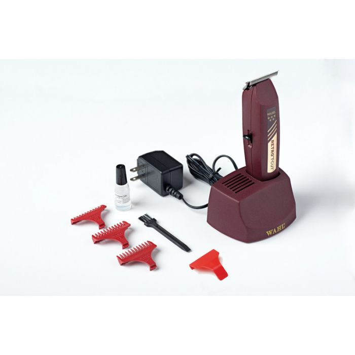 Wahl Professional 5- Star Cordless Retro T-Cut Trimmer - Barber Salon ...