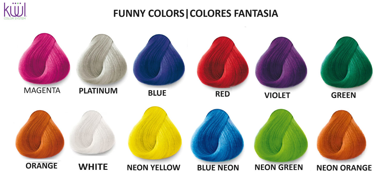 Kuul Funny Color Series - Barber Salon Supply